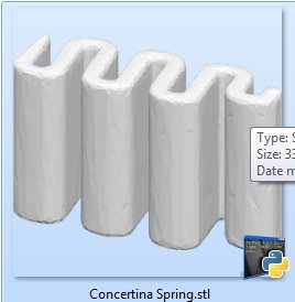 Clock and Concertina Springs by 3D Try Outs | Download free STL model ...