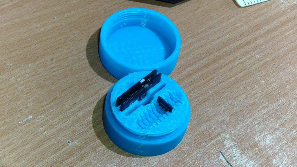 SD Card Holder by 3D Try Outs | Download free STL model | Printables.com