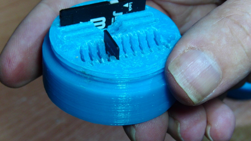 SD Card Holder by 3D Try Outs | Download free STL model | Printables.com