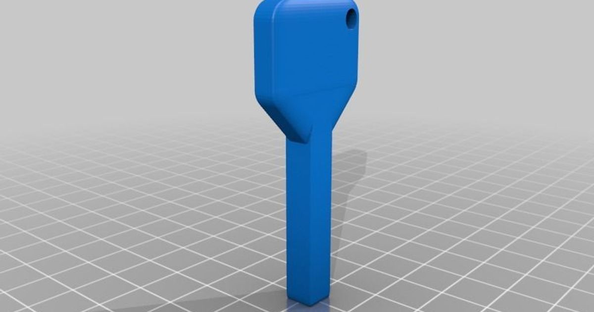 Utility Cabinet Meter Square Keys by 3D Try Outs | Download free STL ...