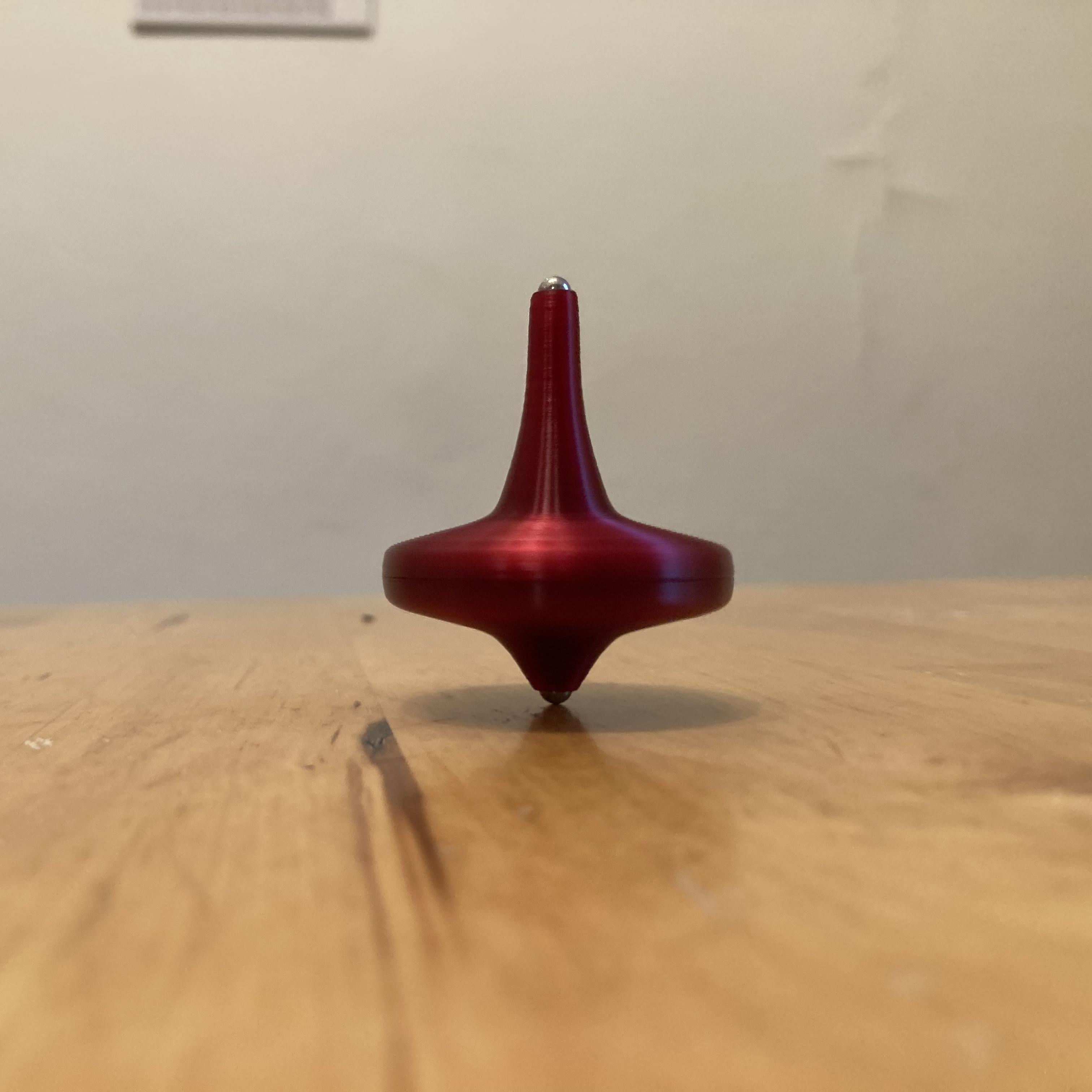 Spinning Top with (optional) Ball Bearing Steel Tip by Lorro | Download ...