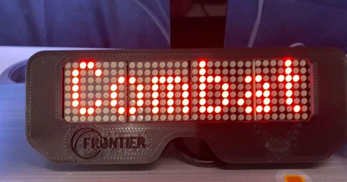 Elite Stats Display by Jimmy White | Download free STL model ...