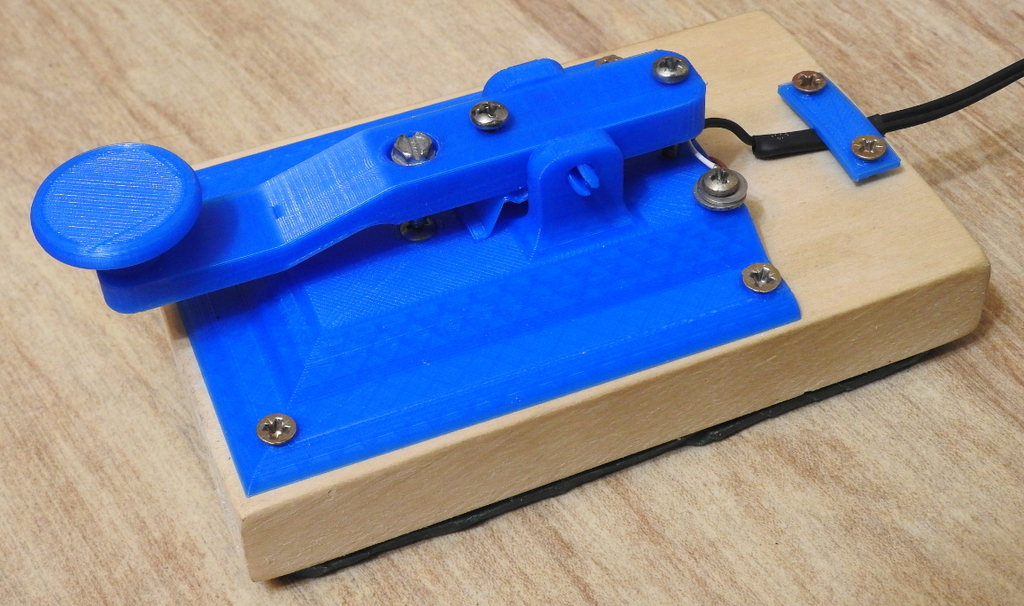 Straight Key, minimal hardware requirements. by KB9RLW | Download free ...