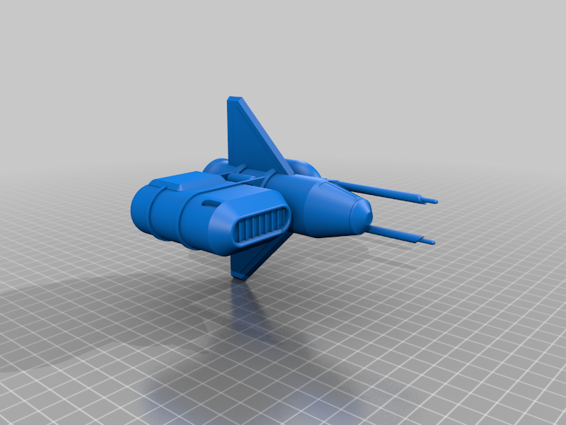 space ship by djs4000 | Download free STL model | Printables.com