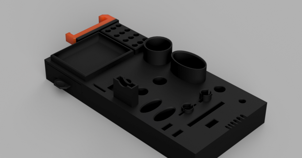 Toolbox Prusa frame by ohrenstoepsel | Download free STL model ...