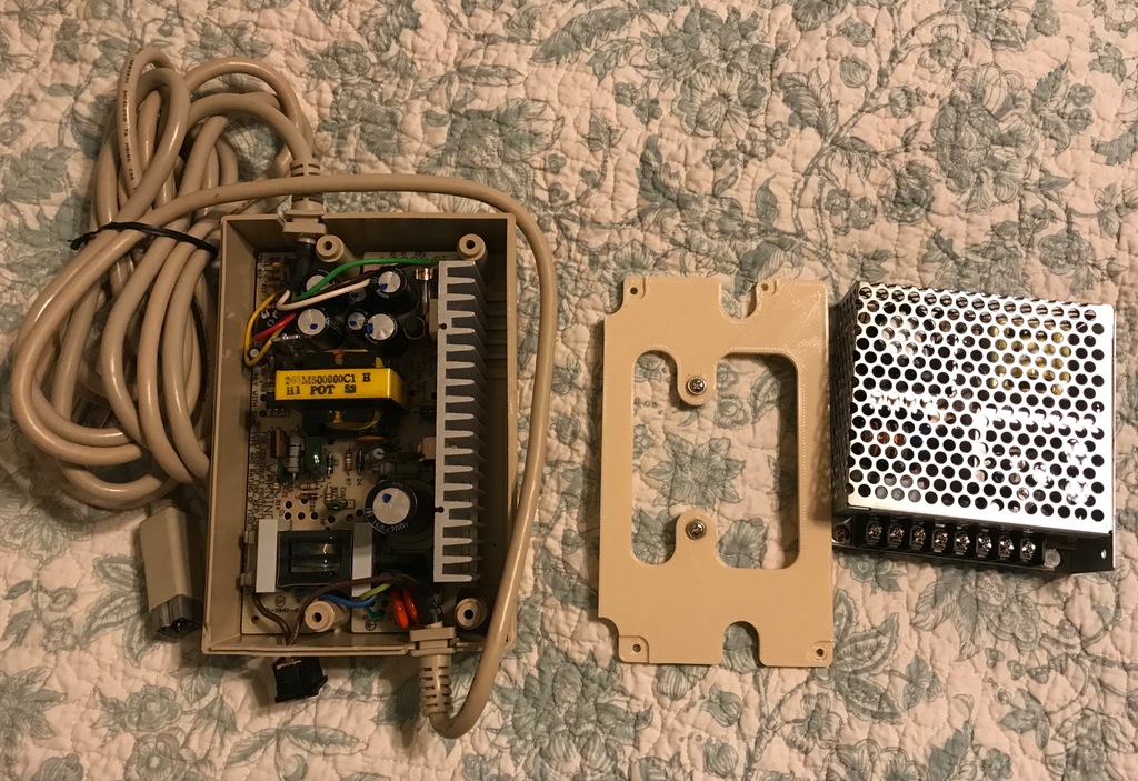 A500 PSU Adapter Plate by Element_77 | Download free STL model ...