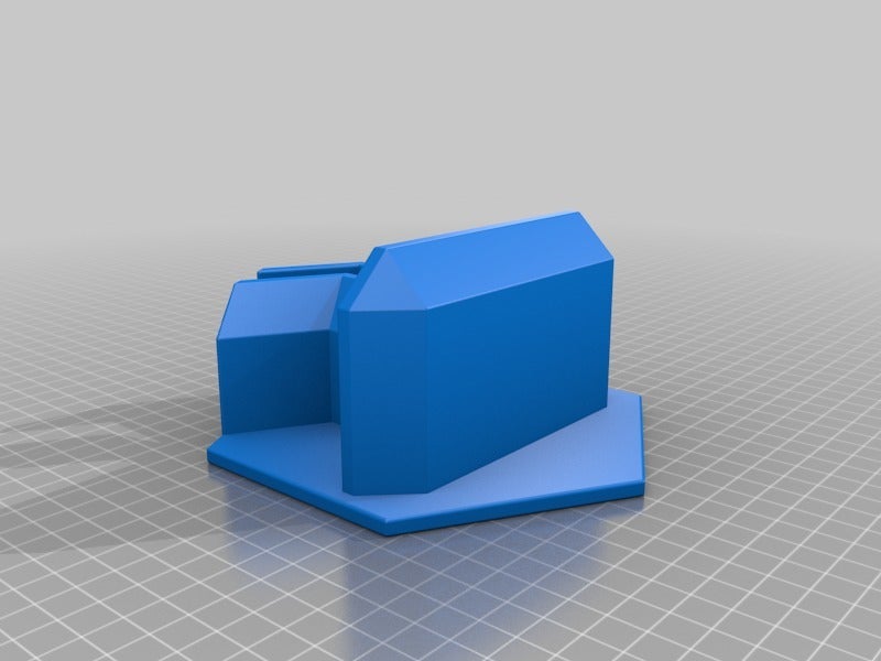 MatterHackers Wall Tile Dice Tower by wuerfel | Download free STL model ...
