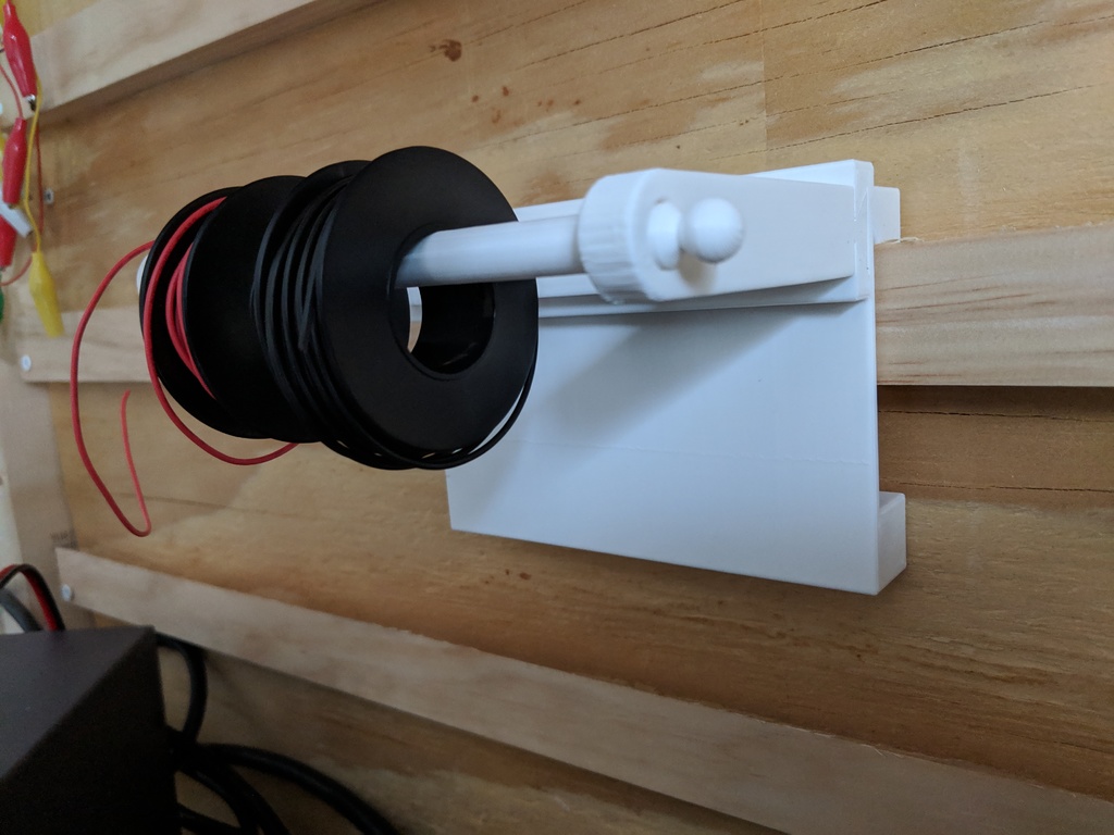 French Cleat Spool Holder by ntnunk | Download free STL model ...