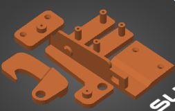 shutter lock mechanism by johnroy222 | Download free STL model ...