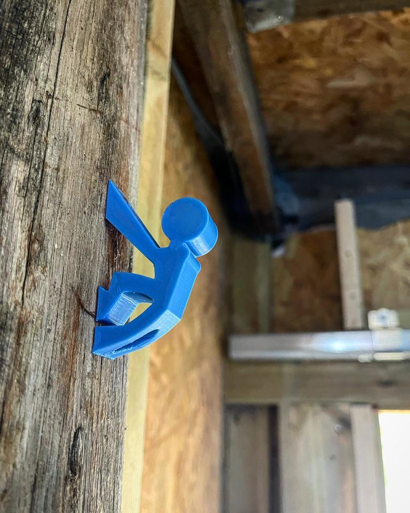 Climbing Man Hook by Behold81 | Download free STL model | Printables.com
