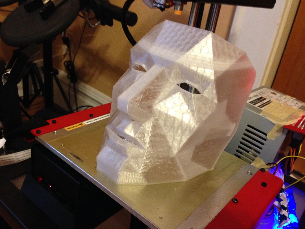 Low Polygon Mask easy breathing by Carlos | Download free STL model ...