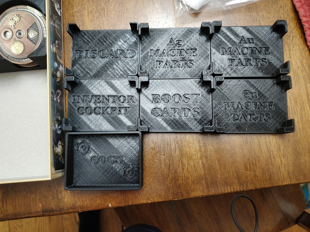 Steampunk Rally Box Insert by Reverman | Download free STL model ...