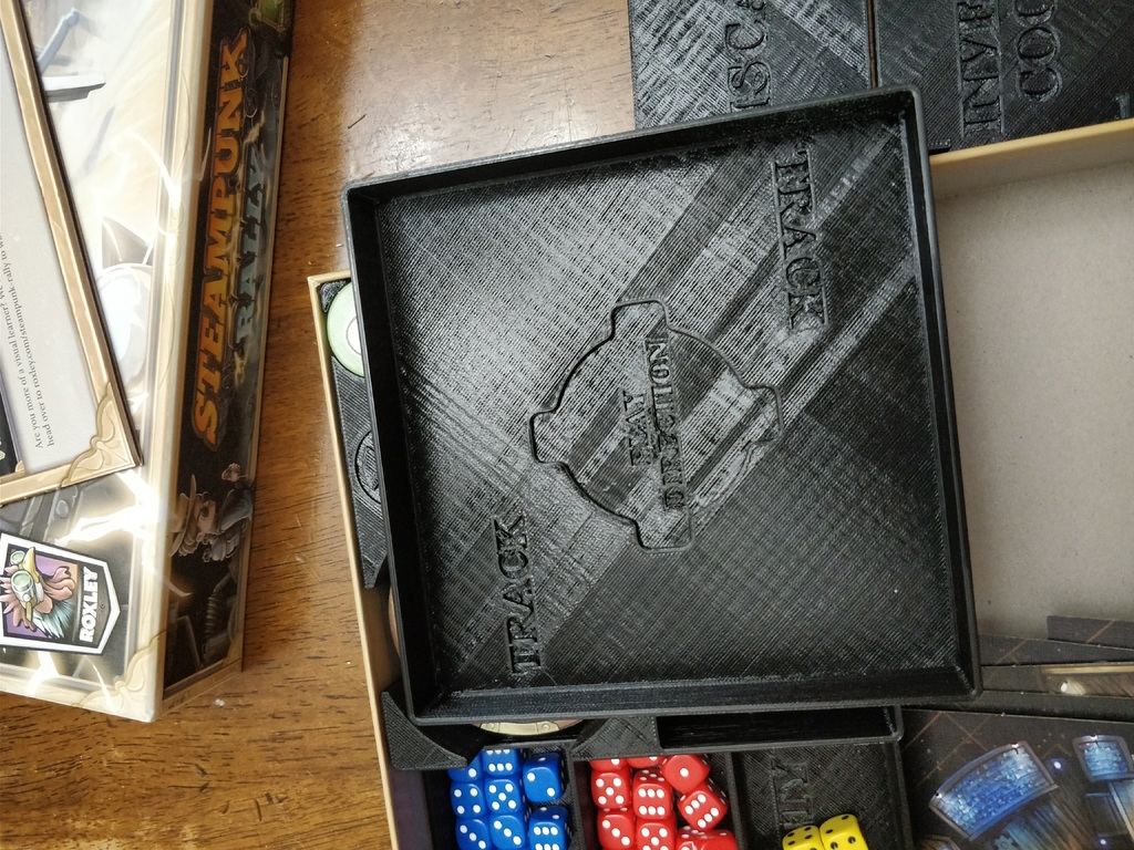 Steampunk Rally Box Insert by Reverman | Download free STL model ...