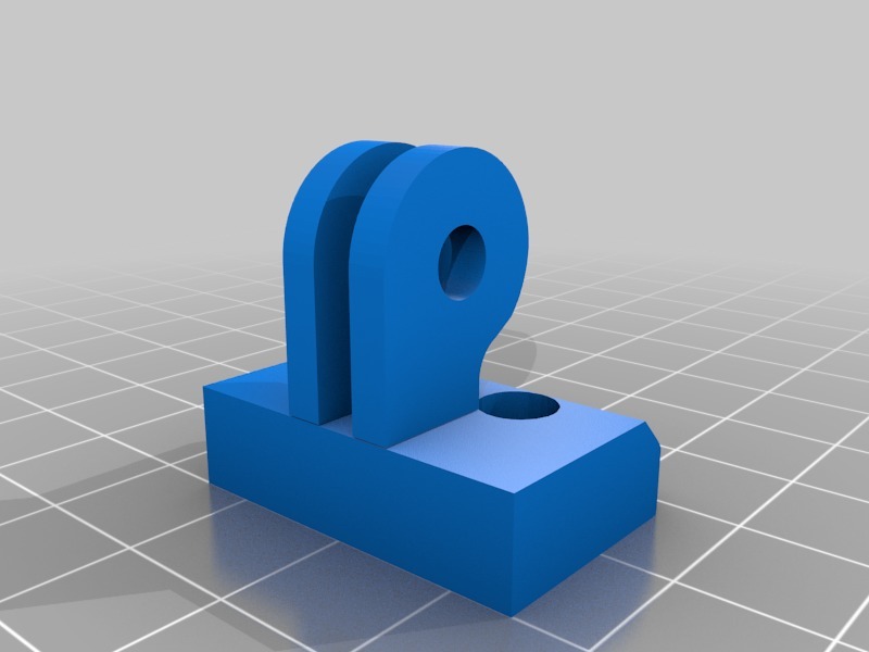 GoPro Phone Mount Adapter by GerdS | Download free STL model ...