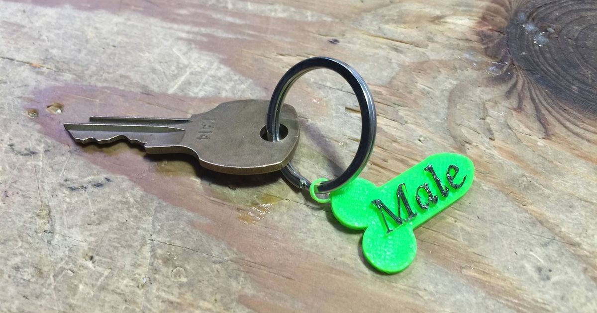 Mail Keychain by NickBrewer | Download free STL model | Printables.com