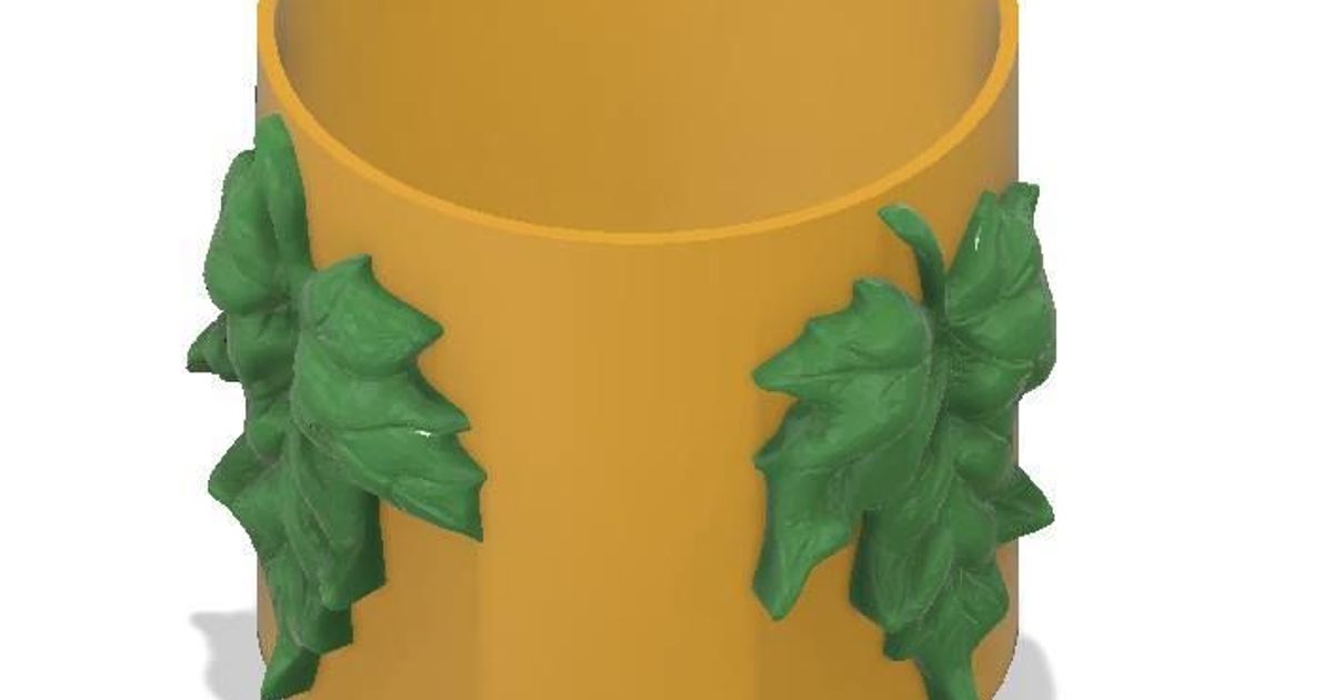 Leaf on bend surface by Varazir | Download free STL model | Printables.com