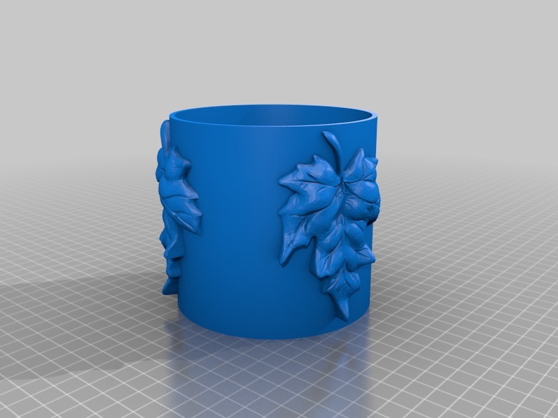 Leaf on bend surface by Varazir | Download free STL model | Printables.com