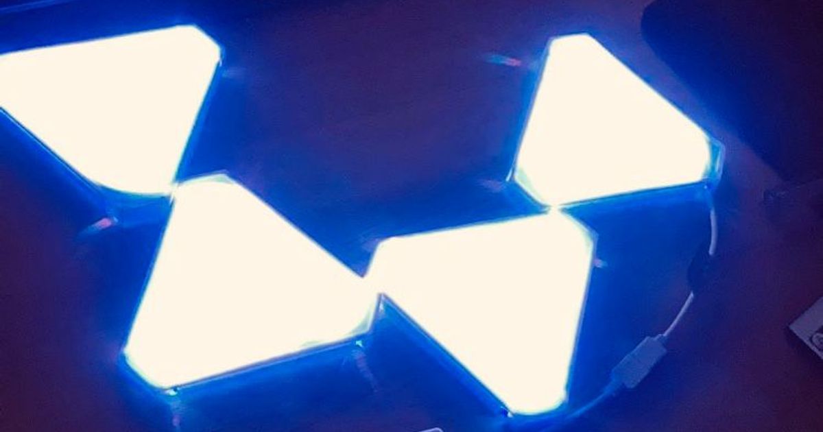 Fake NanoLeaf LED wall light by G-workz3D | Download free STL model ...