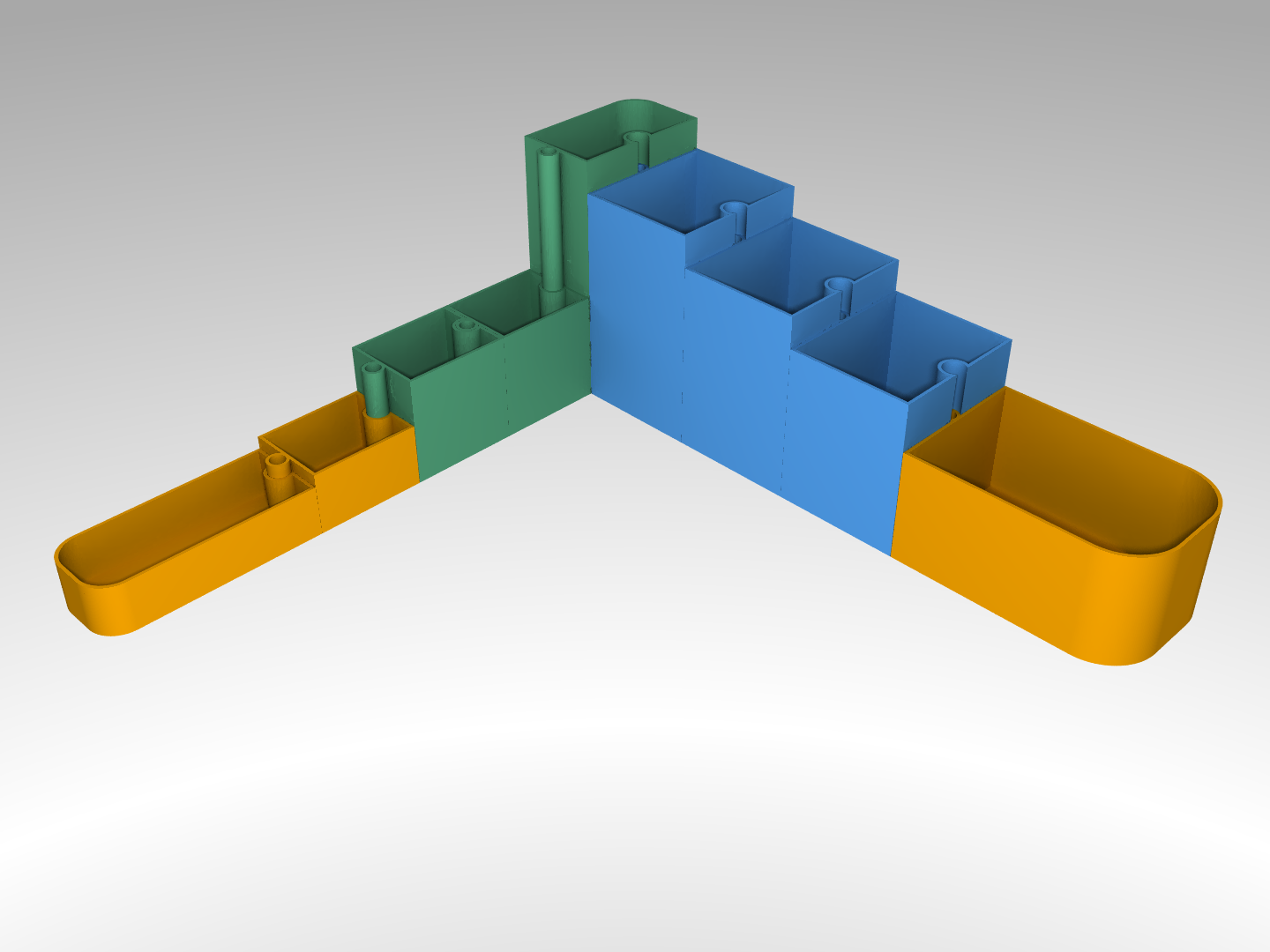 Customizable Modular Desk Organizer by franciscorp | Download free STL ...