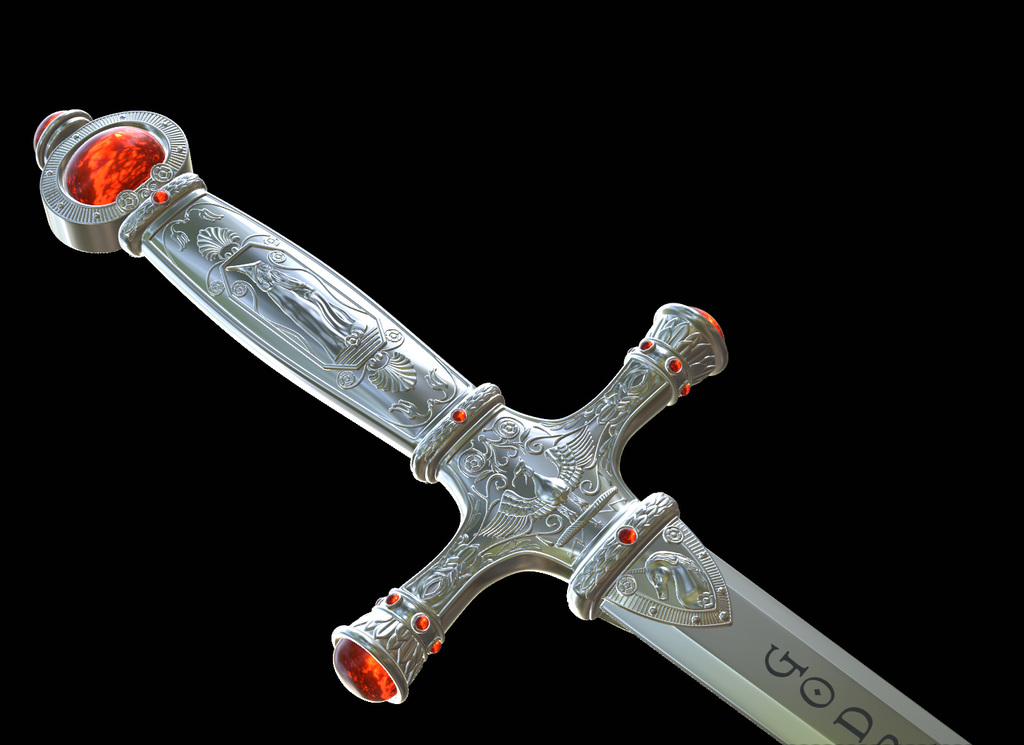 Godric Gryffindor Sword Drawing