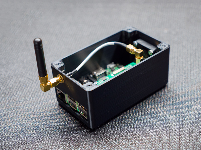 All in One Hotspot Case w/ Nextion 3.5 Screen RPi3 by Steve-K4YQ ...