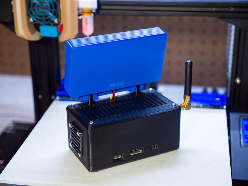 All in One Hotspot Case w/ Nextion 3.5 Screen RPi3 by Steve-K4YQ ...