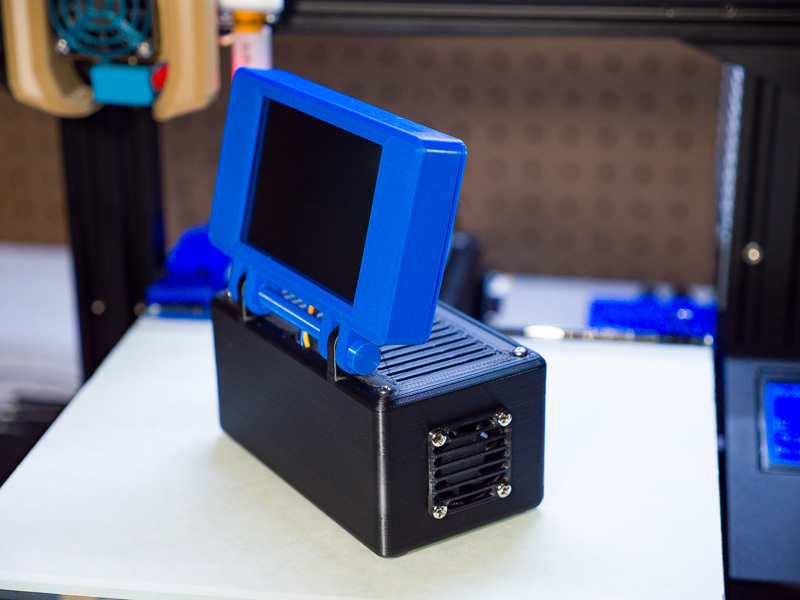 All in One Hotspot Case w/ Nextion 3.5 Screen RPi3 by Steve-K4YQ ...