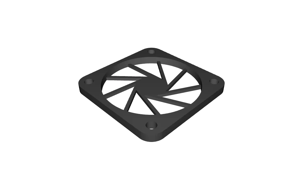 40mm fan panel by Arno Solo | Download free STL model | Printables.com