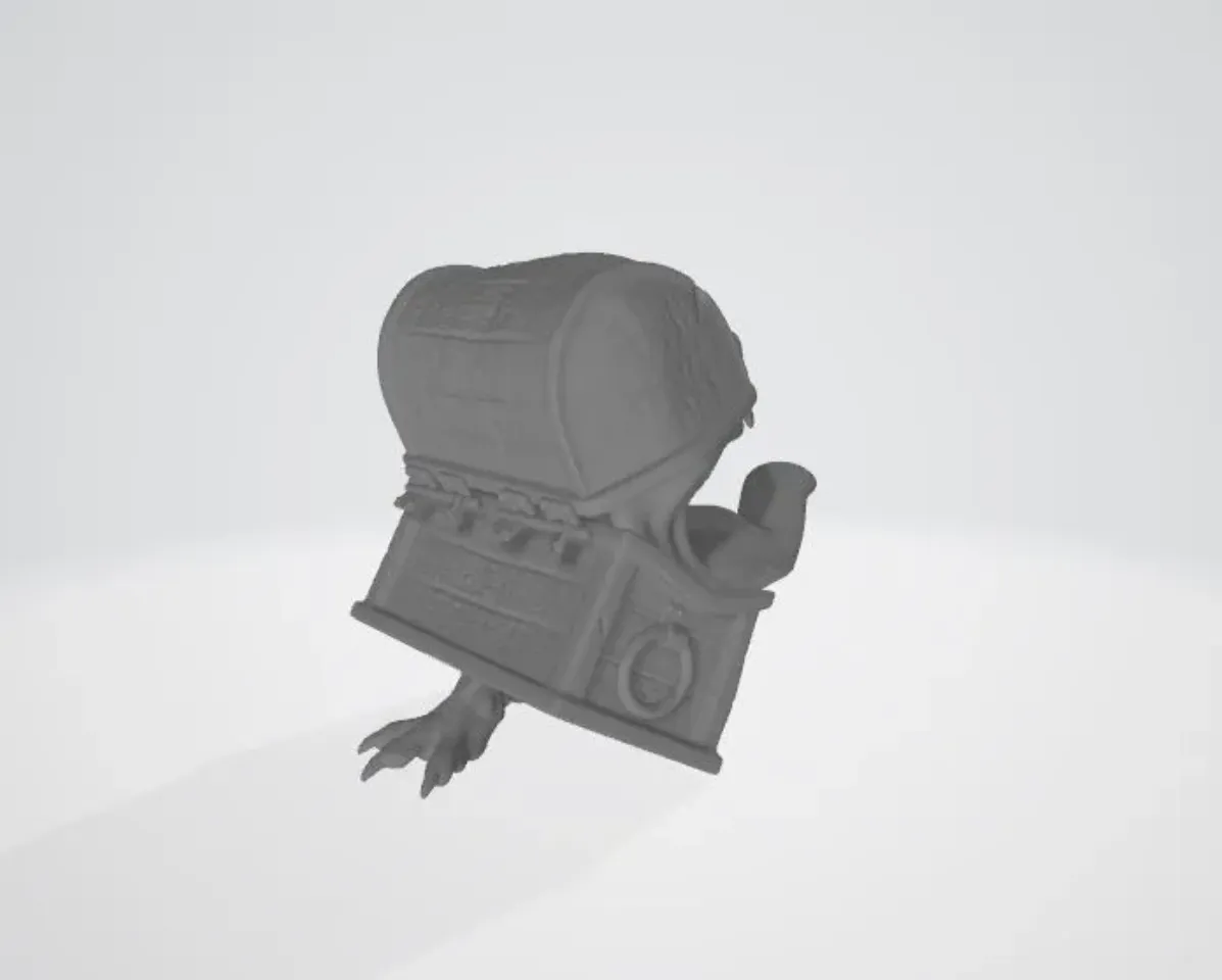 Mimic Chest by Scott73 | Download free STL model | Printables.com