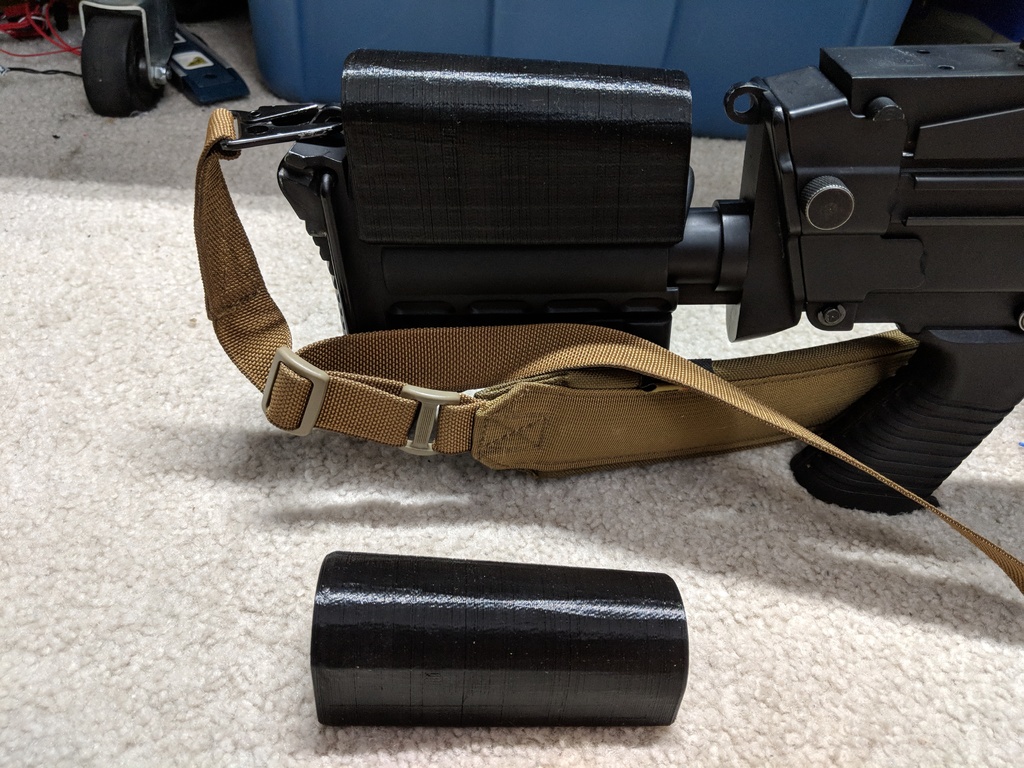 Airsoft M249 Mk46 Cheekrest Riser par aonomus | Téléchargez ...