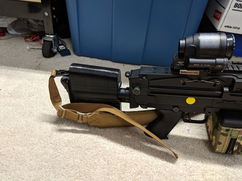 Airsoft M249 Mk46 Cheekrest Riser par aonomus | Téléchargez ...