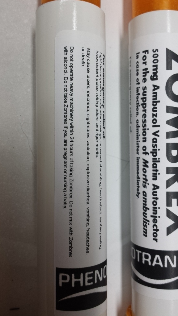 Prop Zombrex Autoinjector by aonomus | Download free STL model ...