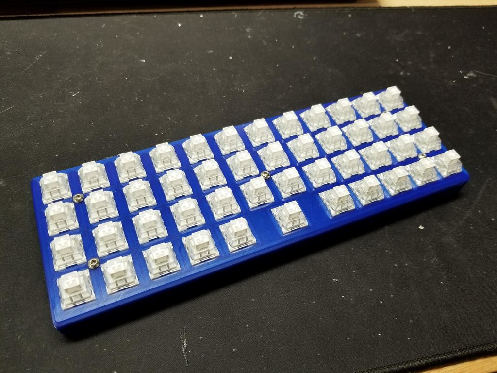 Ortholinear Planck Keyboard by ProjectsByBrian | Download free STL ...