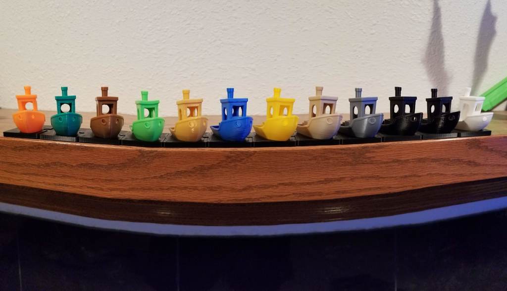 Interlocking Benchy Display por ProjectsByBrian | Descargar modelo STL ...