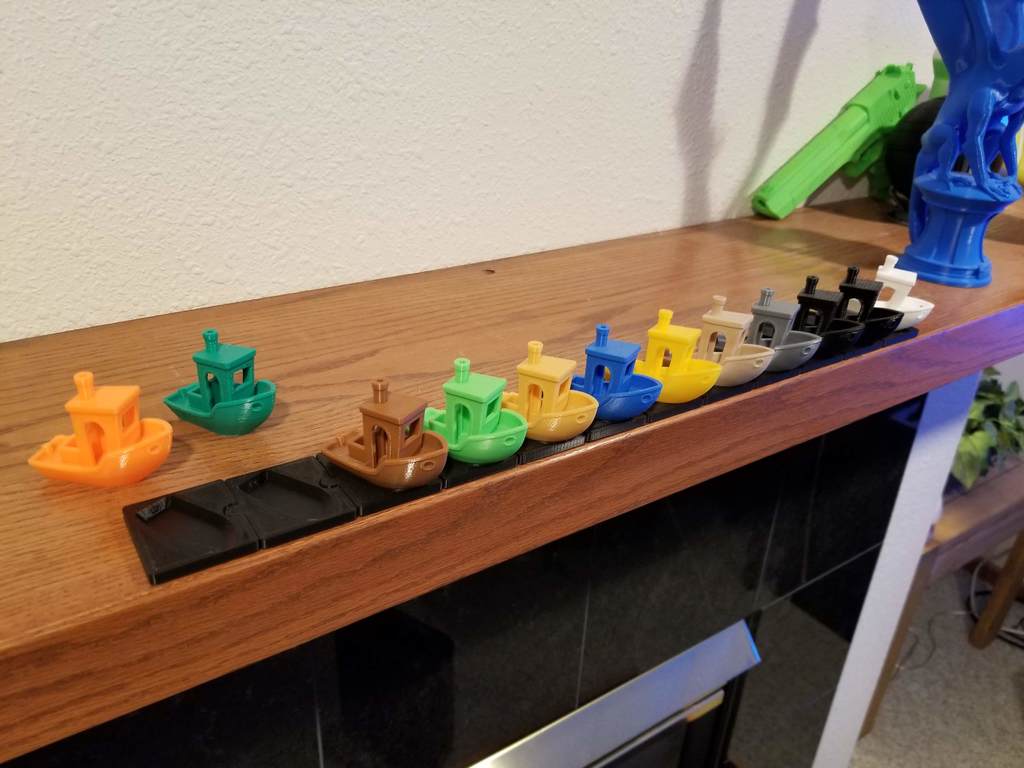 Interlocking Benchy Display por ProjectsByBrian | Descargar modelo STL ...