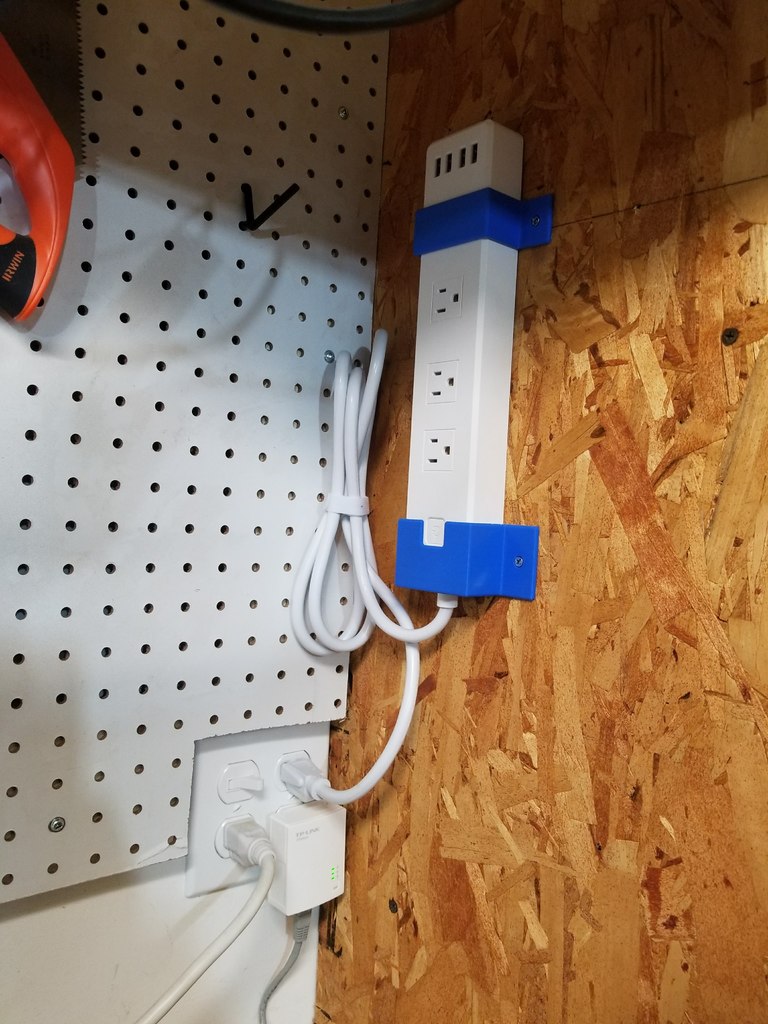 Etekcity Power Strip Mount by ProjectsByBrian | Download free STL model ...