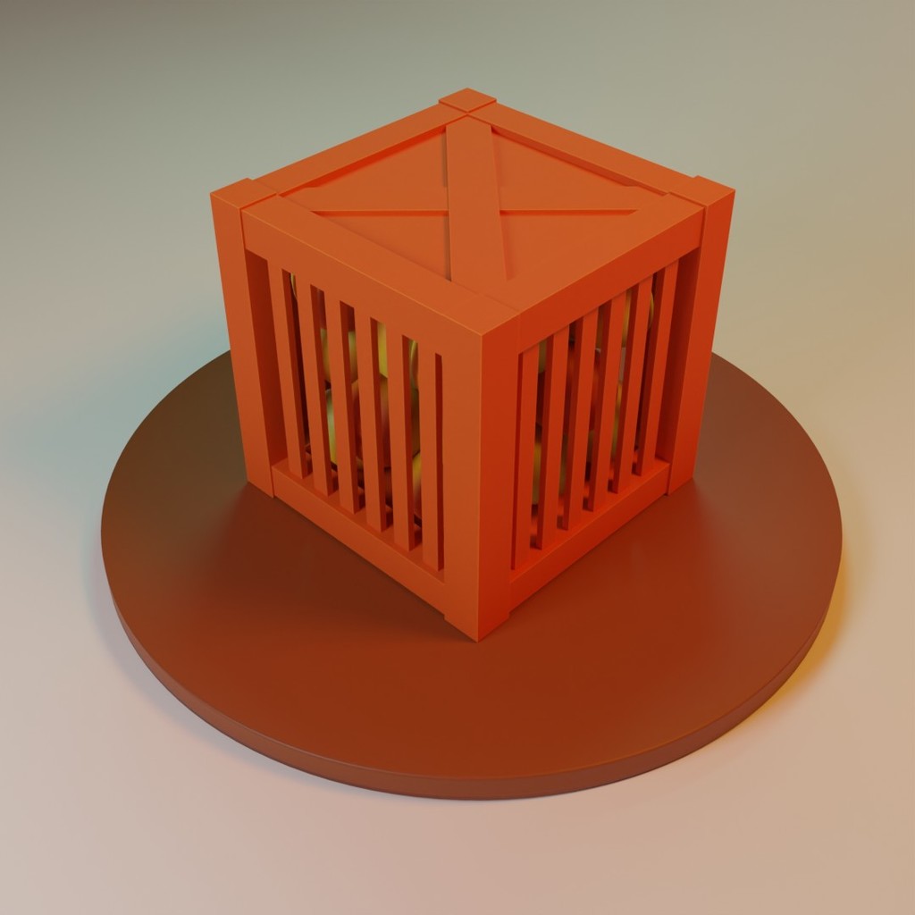 Crash Bandicoot Bounce Crate by ShirayukiX | Download free STL model ...