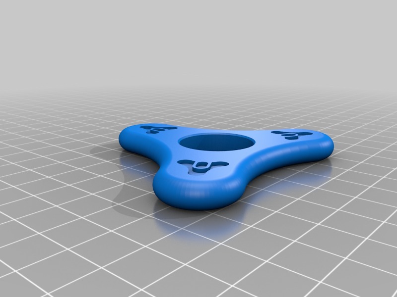 Destiny Logo Spinner by NorbertD | Download free STL model | Printables.com