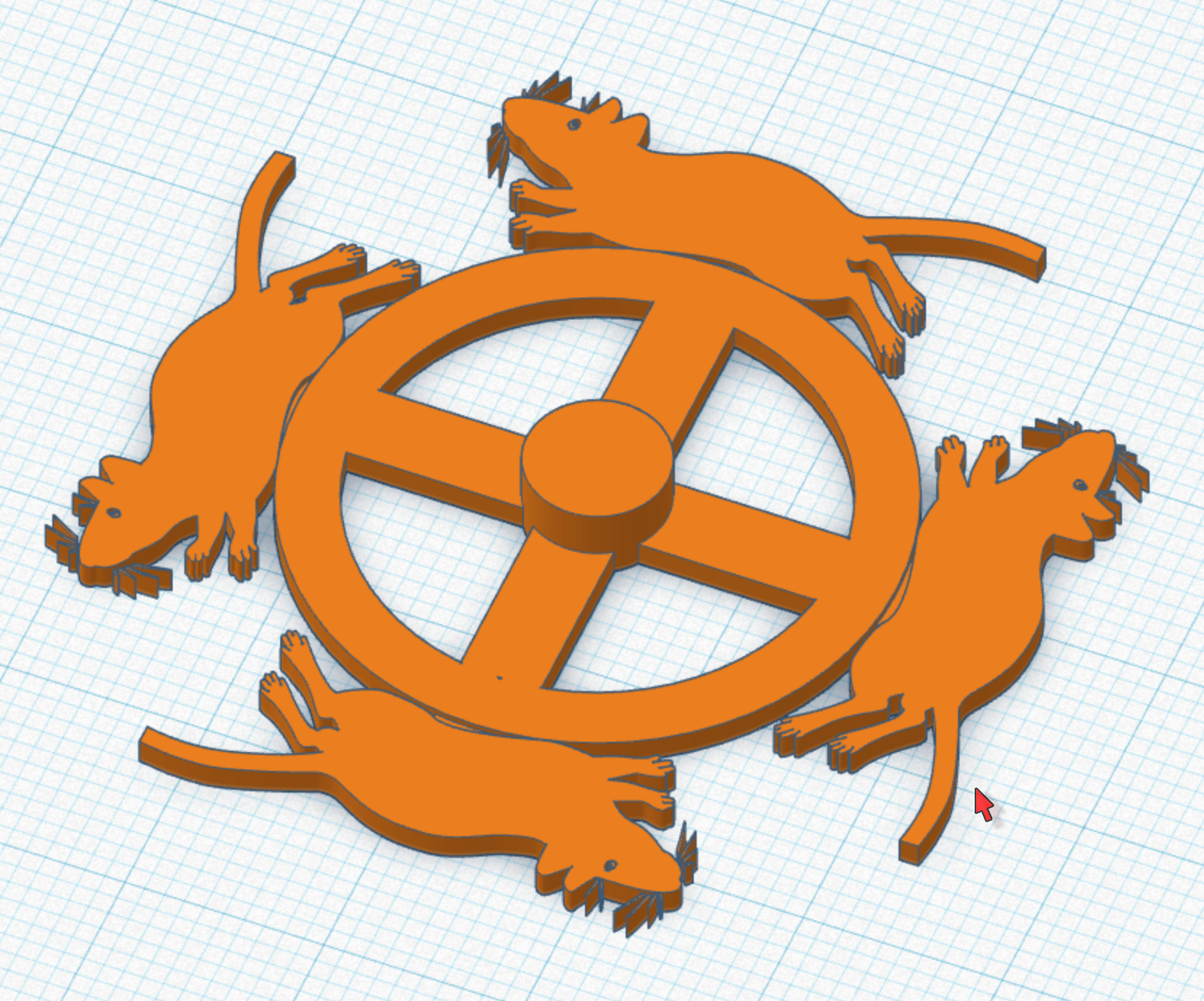 Rat Rotation Indicator by tony | Download free STL model | Printables.com