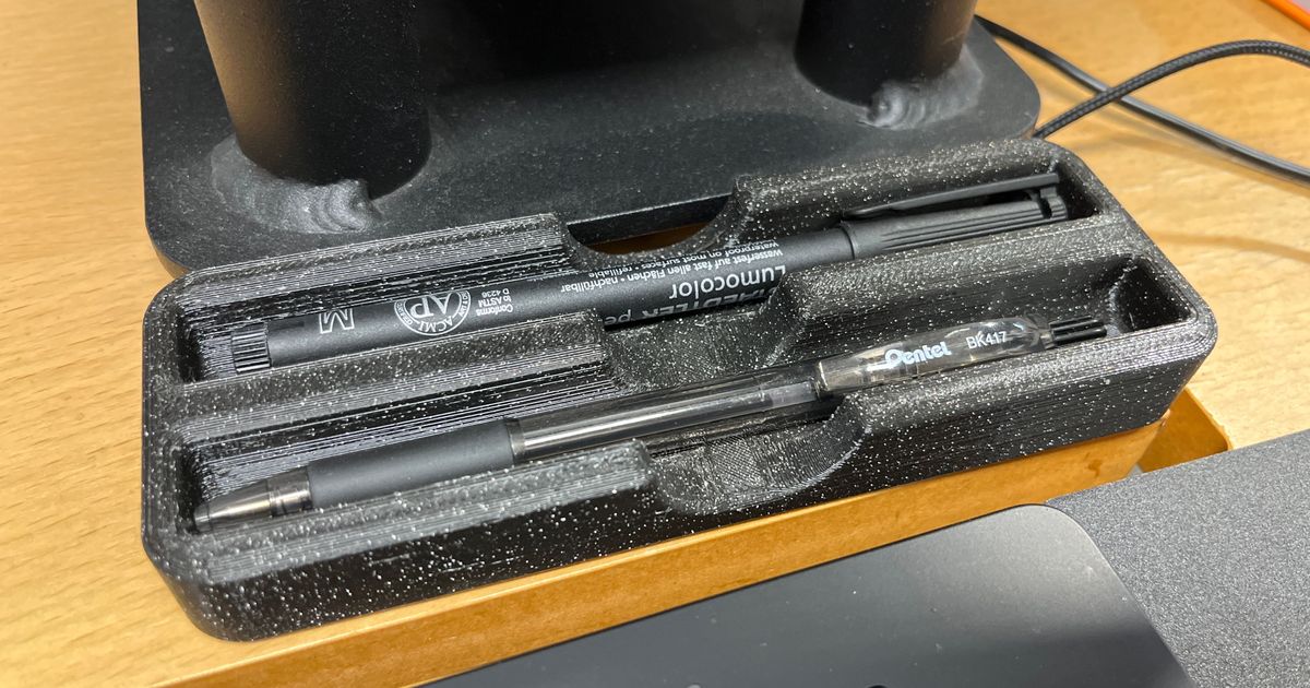 Pen tray by DJ_Designs | Download free STL model | Printables.com