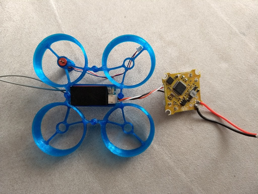 Tiny whoop frame 65mm & FM800 mini Futaba Fasst RX by Seventy9 ...