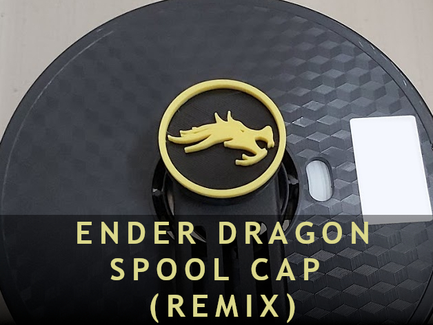 Ender Dragon Spool Hex Nut Cap (Remix) by Ecks-calibur | Download free ...