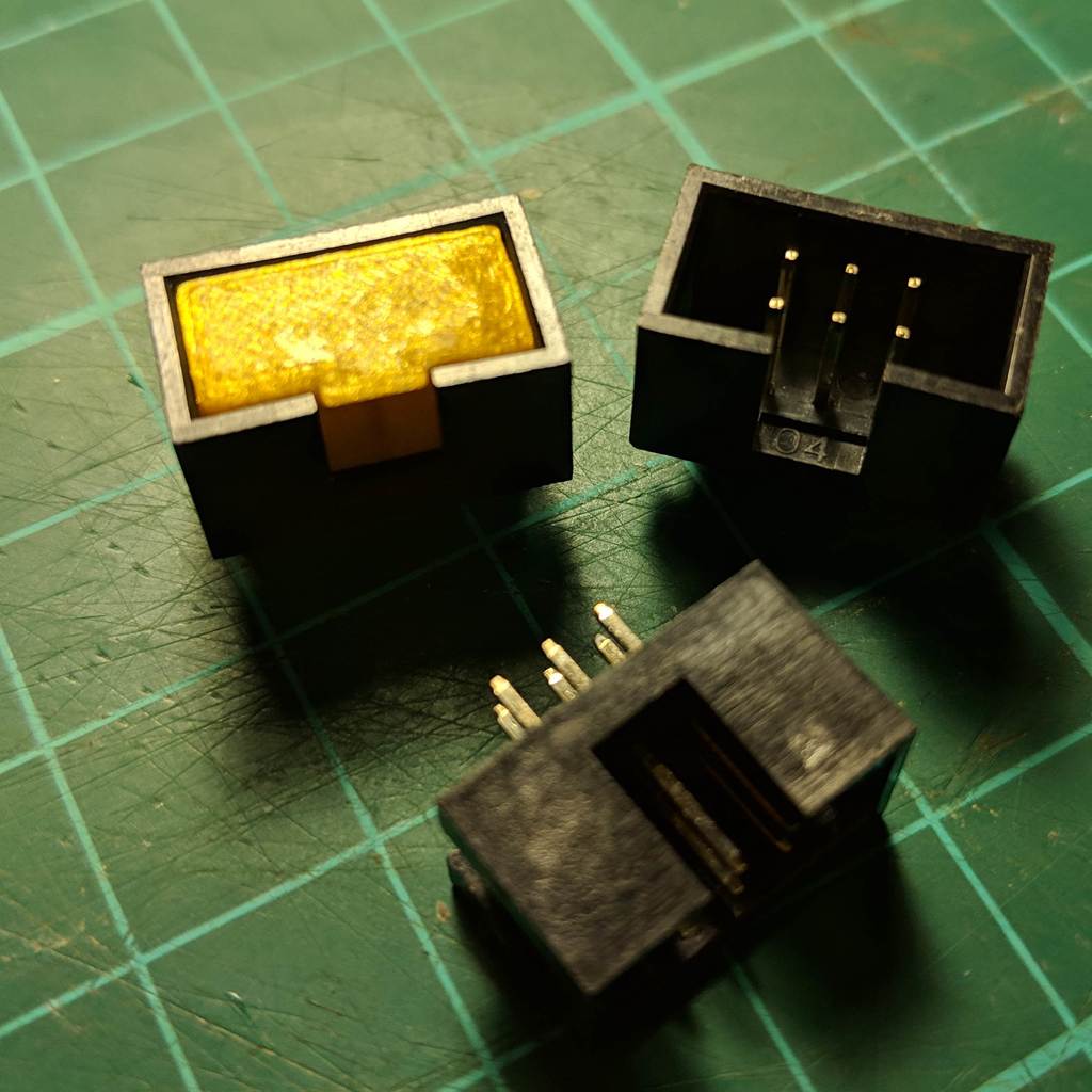 AVR 6 pin ISCP Socket cover by Flyingfirepig | Download free STL model ...