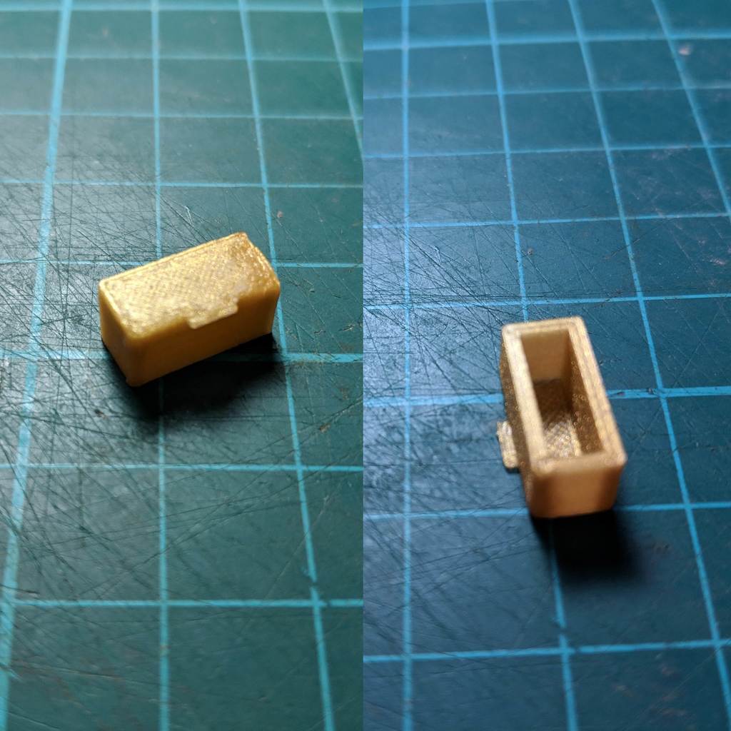 AVR 6 pin ISCP Socket cover by Flyingfirepig | Download free STL model ...