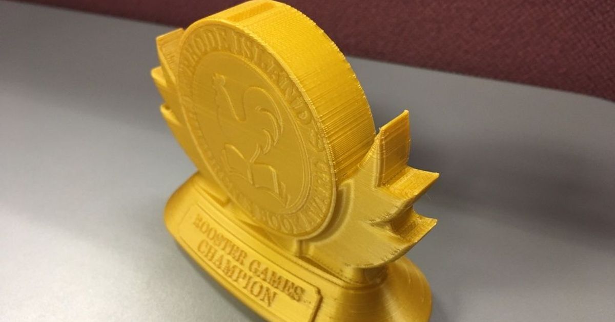 RICBA Rooster Games Trophy by MCdeltaT | Download free STL model ...