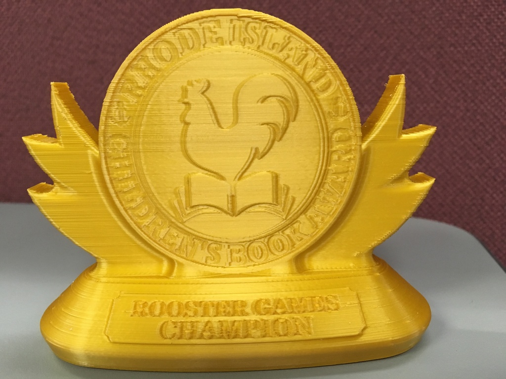 RICBA Rooster Games Trophy by MCdeltaT | Download free STL model ...
