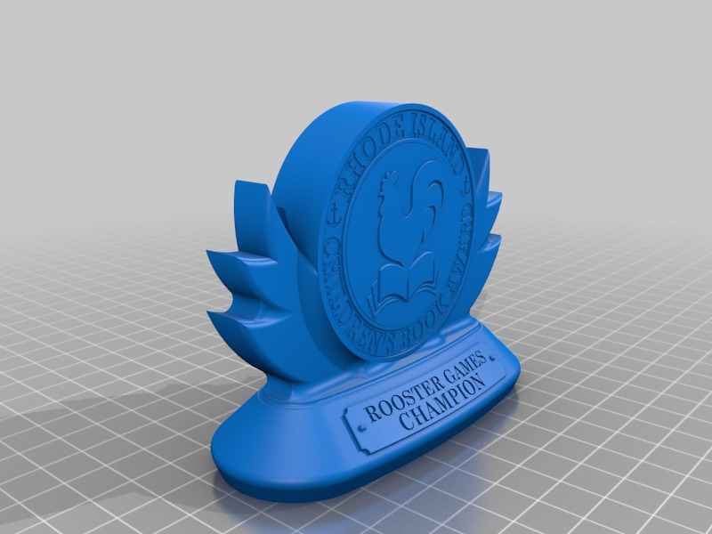 RICBA Rooster Games Trophy by MCdeltaT | Download free STL model ...
