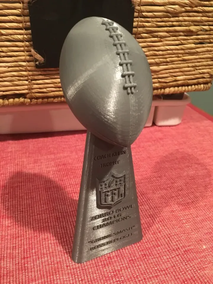 Lombardi Fantasy Football Trophy by MCdeltaT | Download free STL model ...