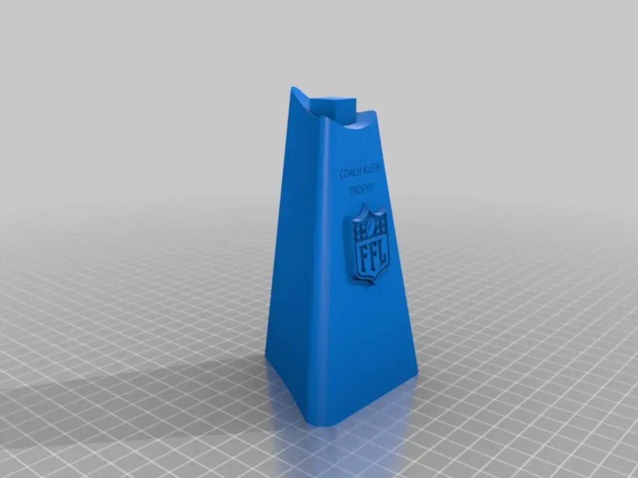 Lombardi Fantasy Football Trophy by MCdeltaT | Download free STL model ...