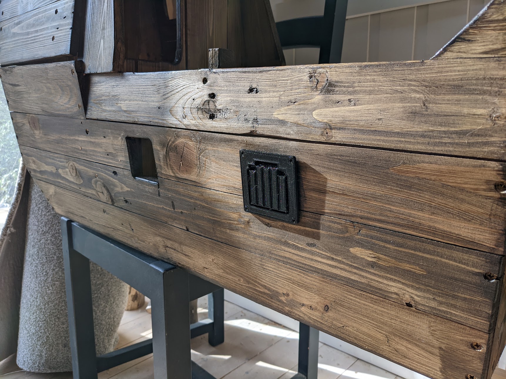 Print-in-Place Cannon hatches and Galleon windows by remington ...